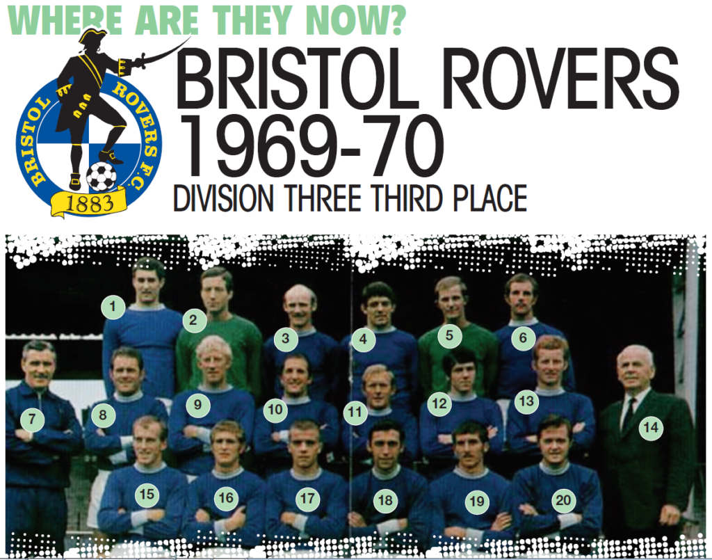 Where Are They Now? The Bristol Rovers side of 1969/70 - The League Paper