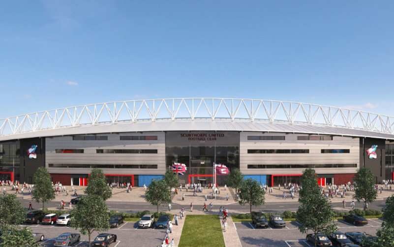 Scunthorpe given the go ahead for new stadium - The League Paper
