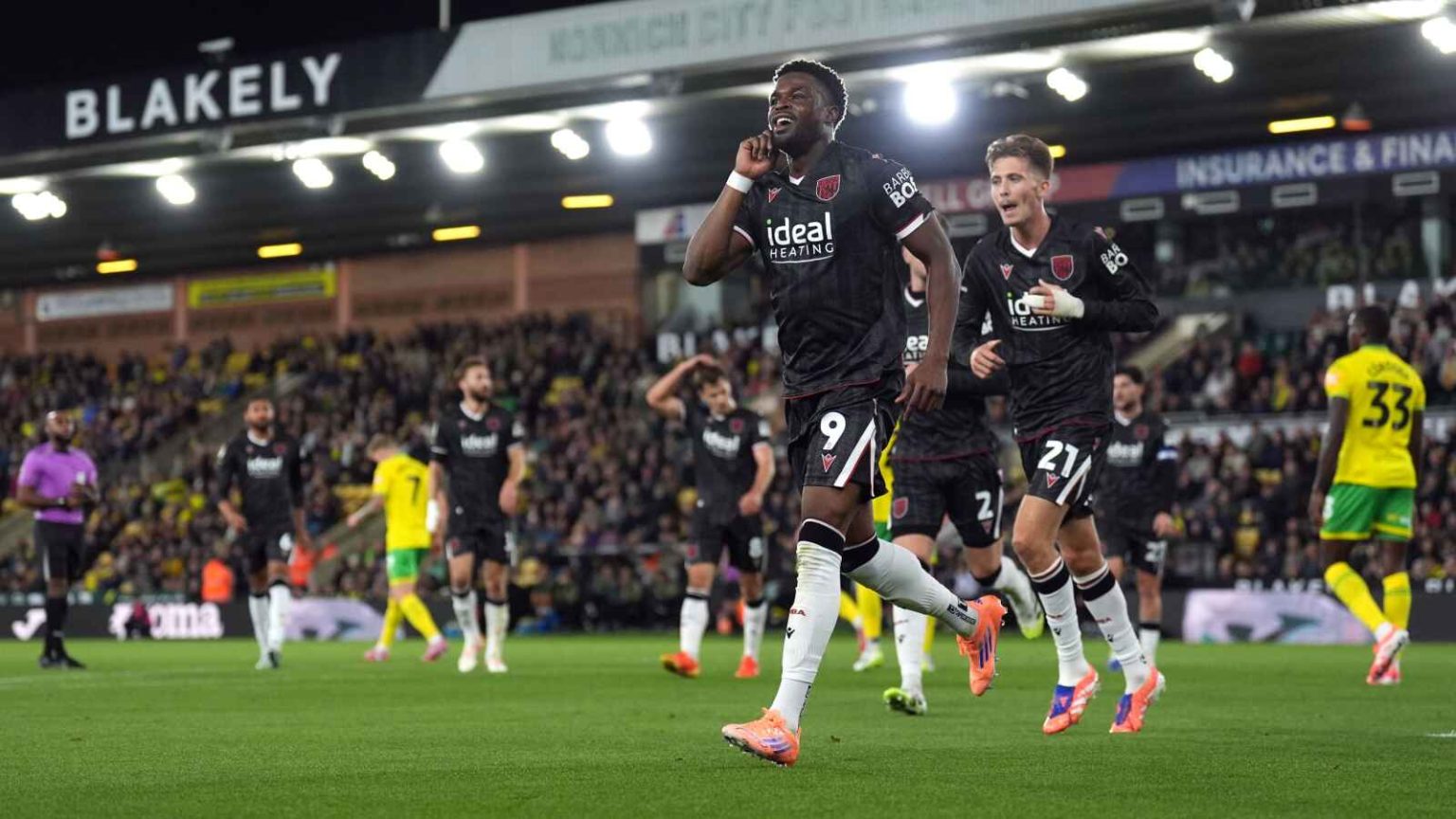 Josh Maja nets winner for West Brom as Norwich City’s home struggles ...