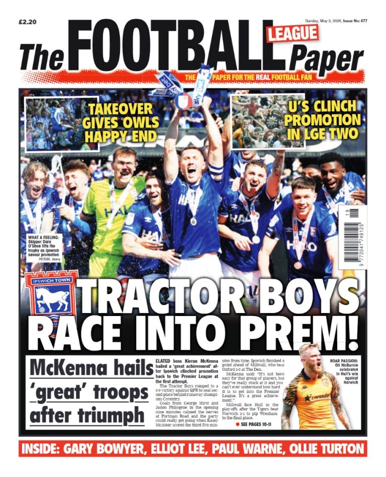EFL SEASON START IS SPLIT IN TWO... - The League Paper