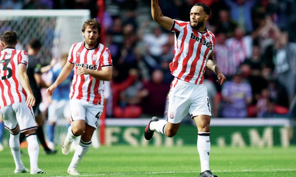 Stoke City 3-1 Derby County: Debut double earns dramatic victory for ...
